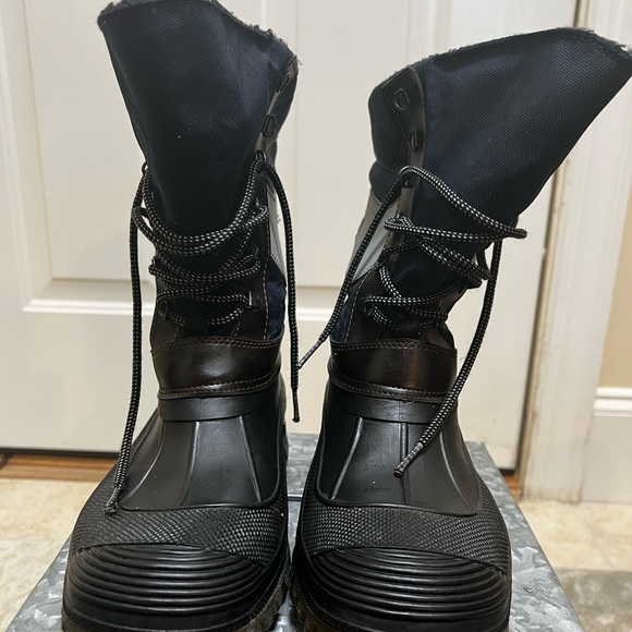 raw terraine | Shoes | Mens Black Rubber Winter Utility Boots | Poshmark